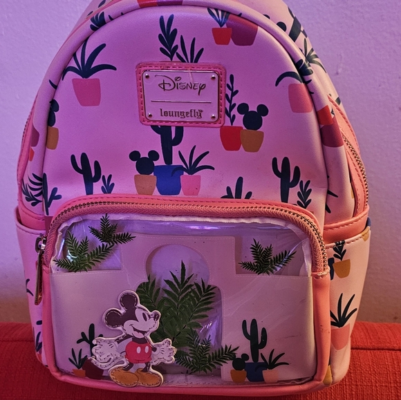 Loungefly | Bags | Loungefly Disney Mickey Mouse Cactus Southwest ...